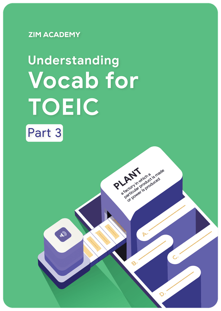Sách Understanding Vocab for TOEIC - part 3 - Từ vựng cho phần thi ...