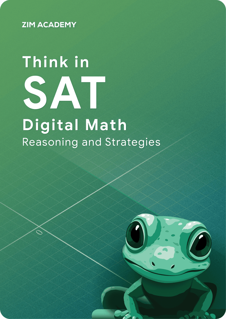 Think in SAT Digital Math - Reasoning and Strategies: Chiến lược và ...